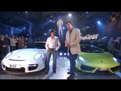 Top Gear - Lamborghini Gallardo vs Porsche 911 GT2 - Part 2 - YouTube