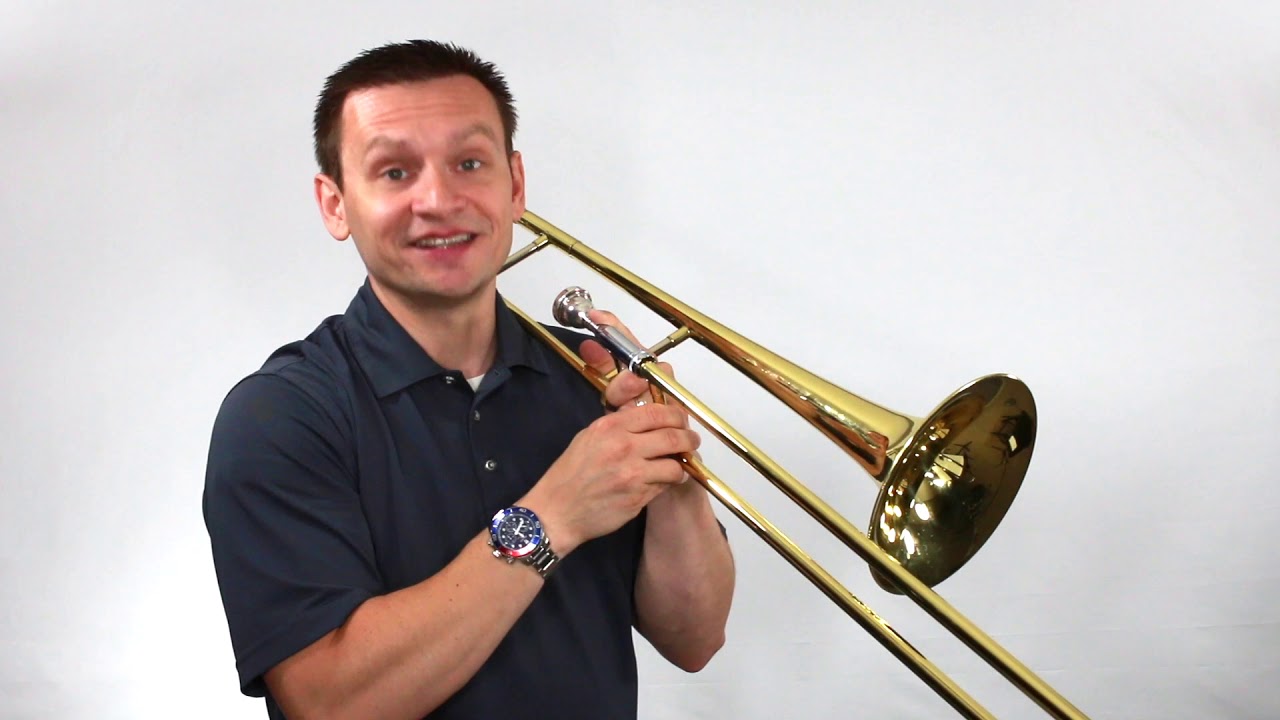 Concert A Minor BASIC Trombone Scale Study - YouTube