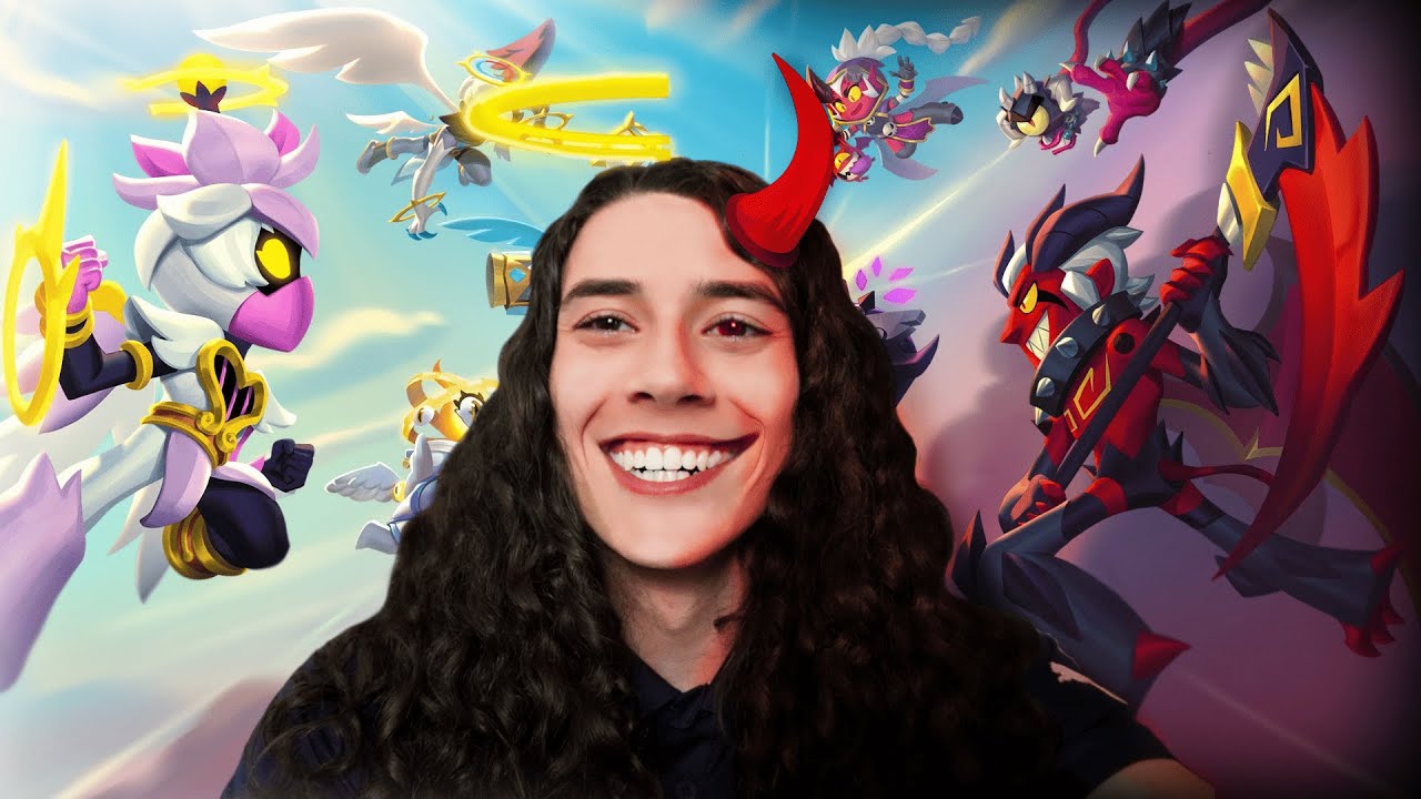 🔥DÉCOUVERTE NOUVELLE SAISON ANGE VS DEMON AVEC MON PETIT FRERE🔥 + MEGA ...