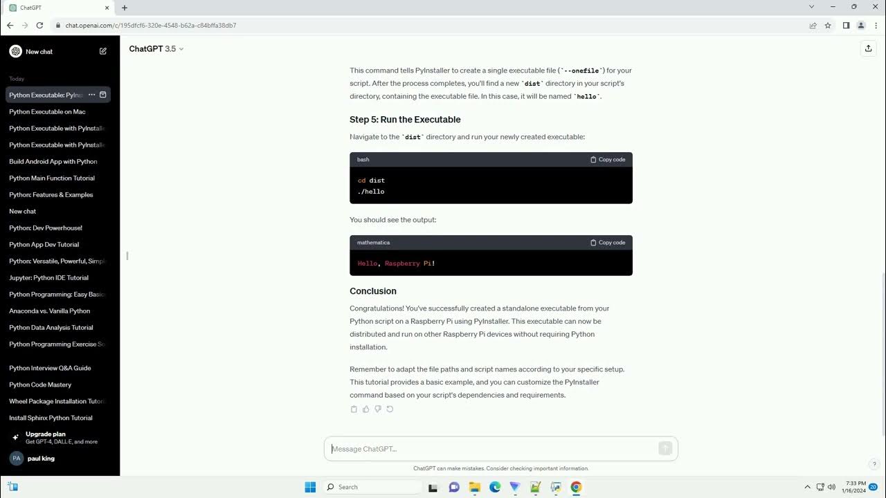 Make Python Executable Raspberry Pi Youtube
