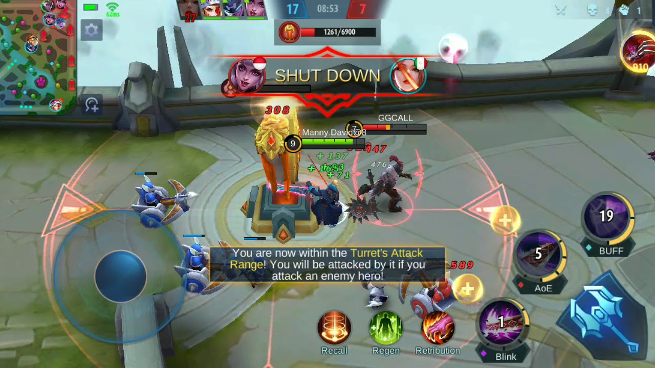 First Game Play MLBB - YouTube