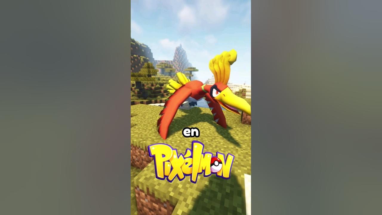 Cómo conseguir a HO-OH en PIXELMON #pixelmon #shorts #pokemon - YouTube