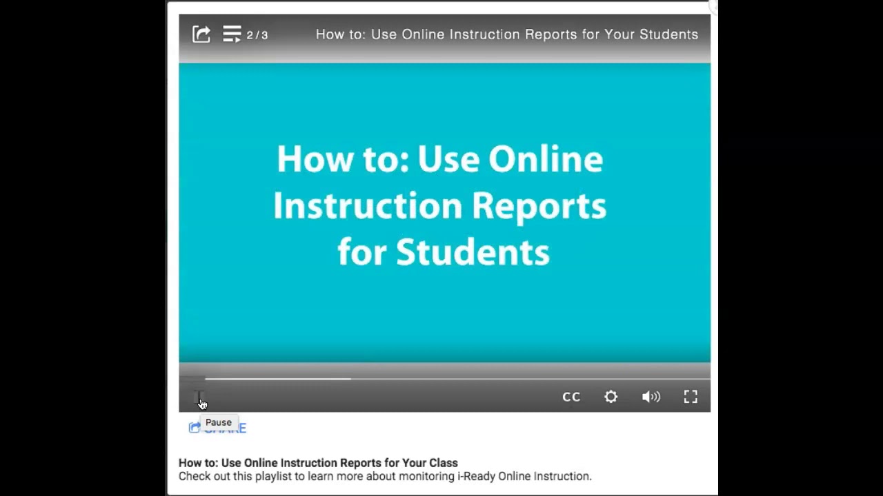 How to Use Online Instruction Reports - YouTube