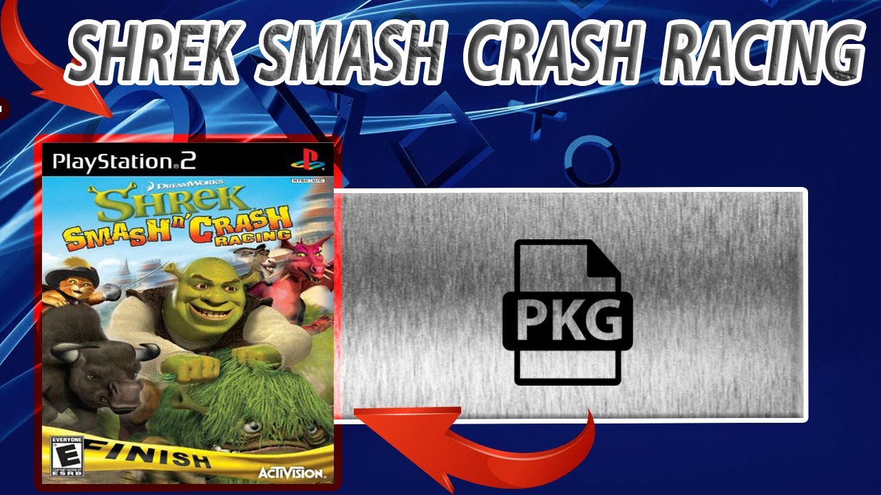 Shrek Smash n' Crash Racing Ps3 Pkg - YouTube