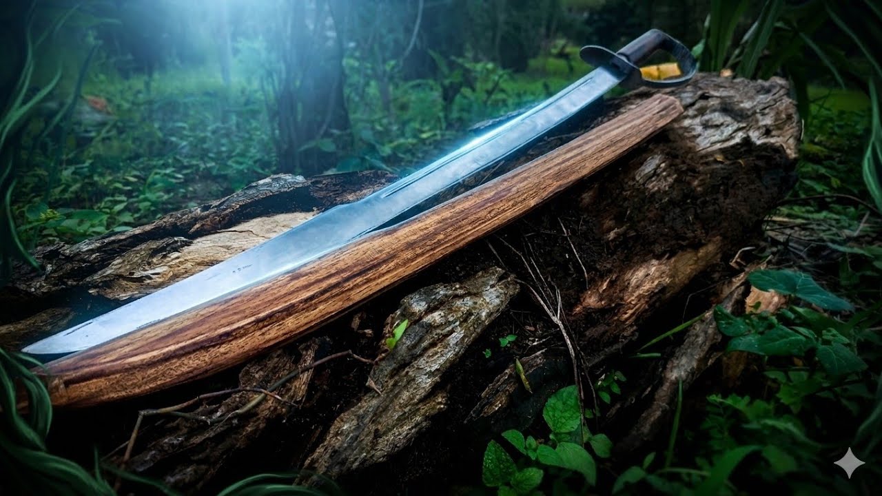 Blacksmithing a Traditional Sri Lankan Sword - YouTube