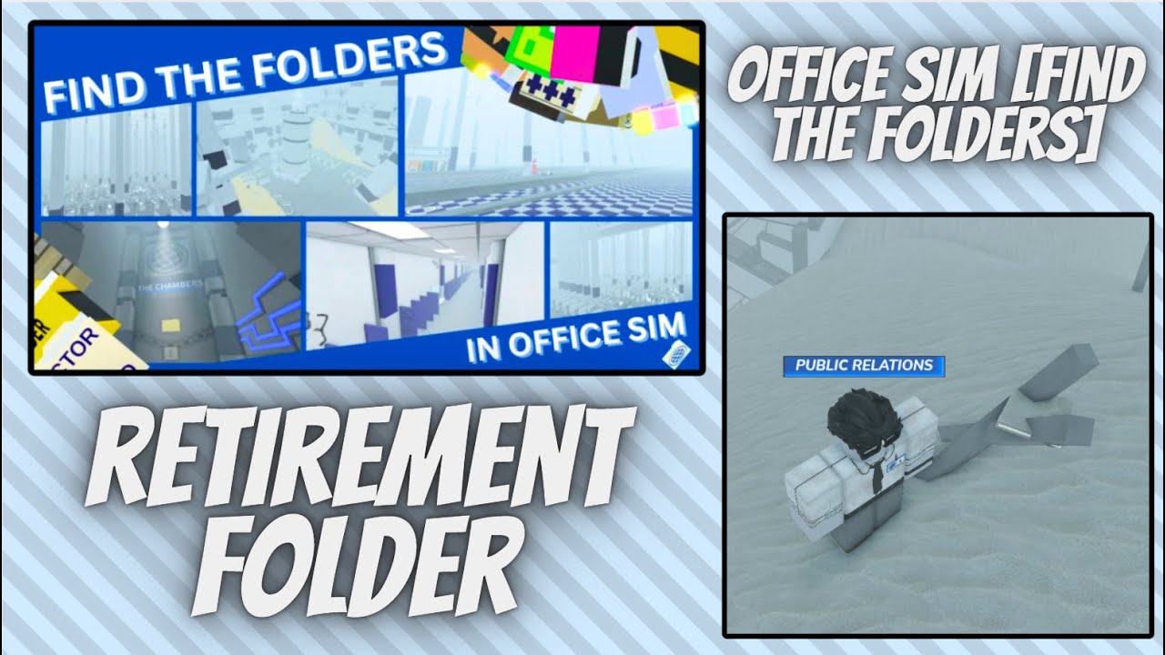 Tutorial: How To Find The Retirement Folder In Office Sim [Find The ...