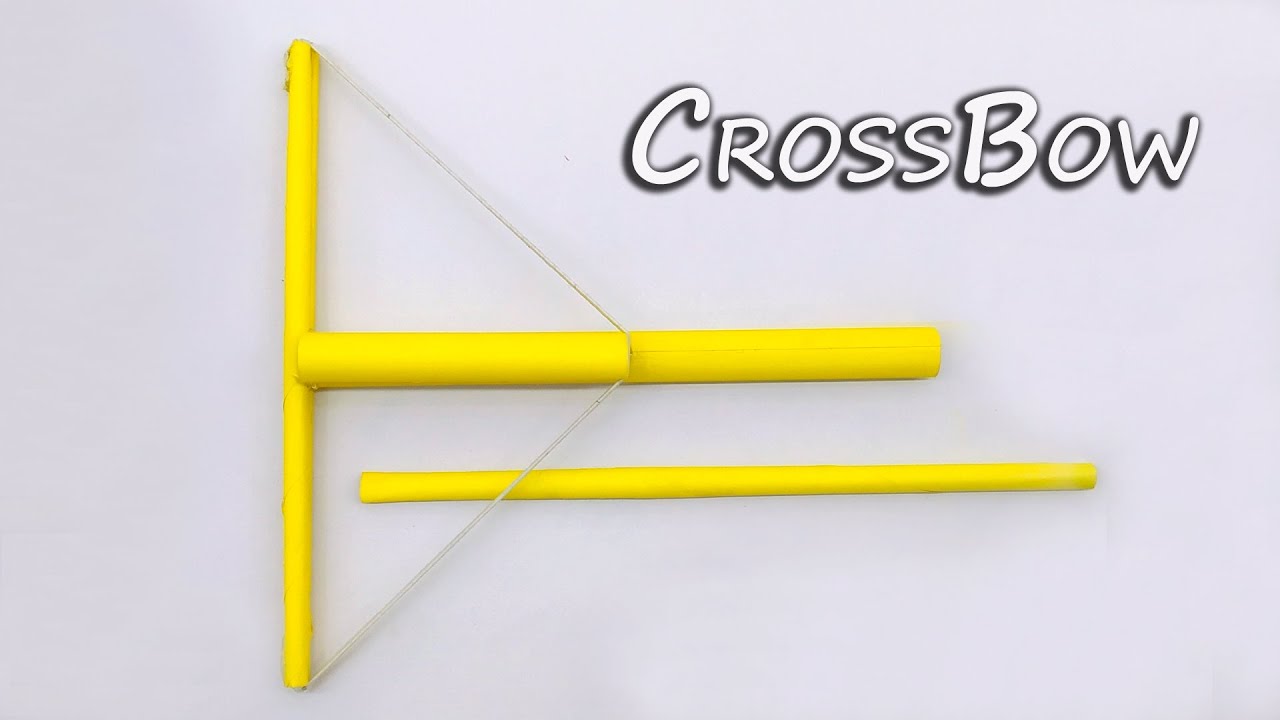Diy Paper Crossbow How To Make A Simple Crossbow Step By Step