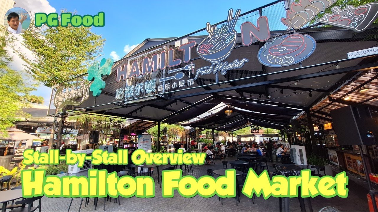 Eat as the locals eat: Hamilton Food Market, Penang - YouTube