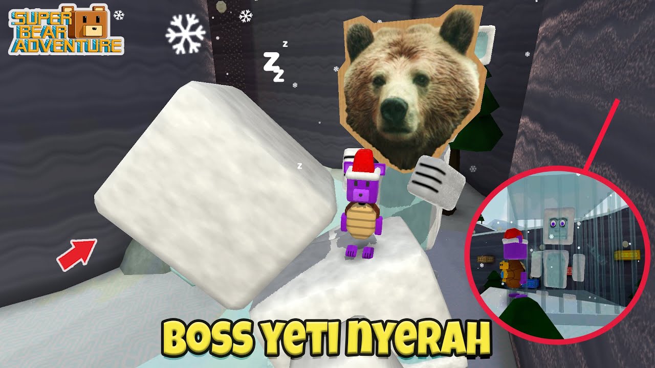 Experiment Boss Yeti Di Super Bear Adventure ~ Zia Dereza Rizky - YouTube