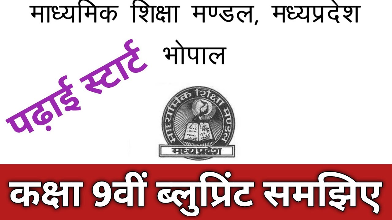 Class 9th blueprint 2021-22 || कक्षा 9वीं ब्लुप्रिंट - YouTube