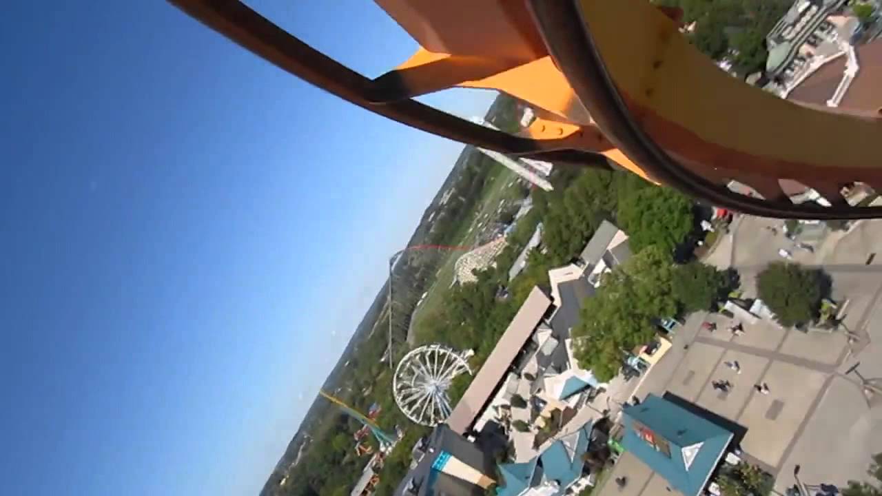 Talon Roller Coaster First Person View : Dorney Park - YouTube