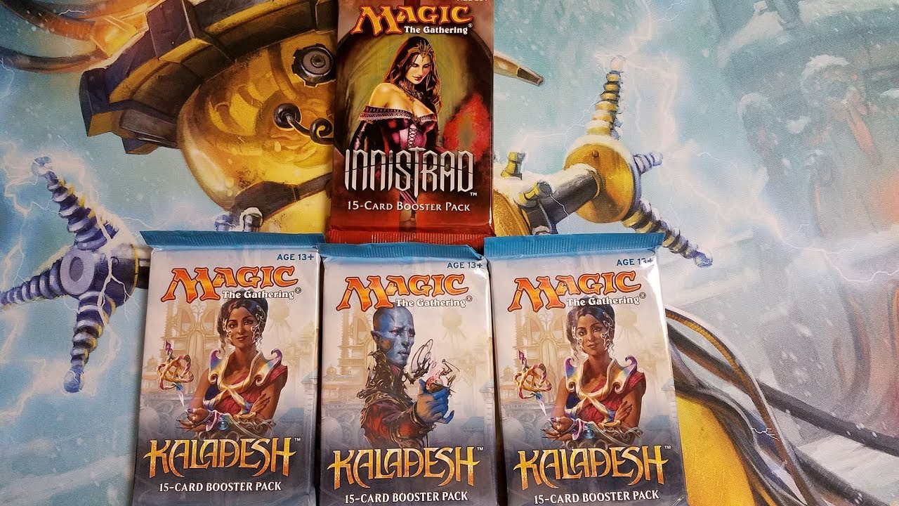 Original Innastrad! and 3 Kaladesh Packs Opening - YouTube