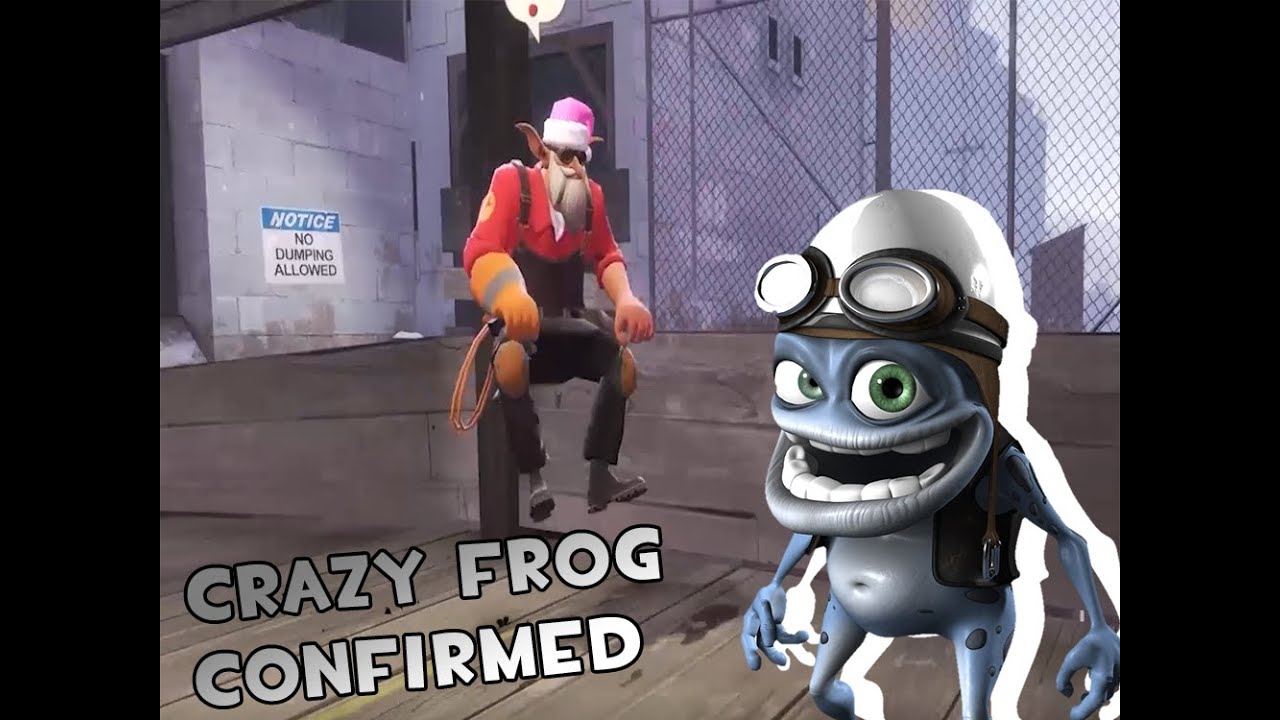 Engineer becomes Crazy Frog | Team fortress 2 - YouTube