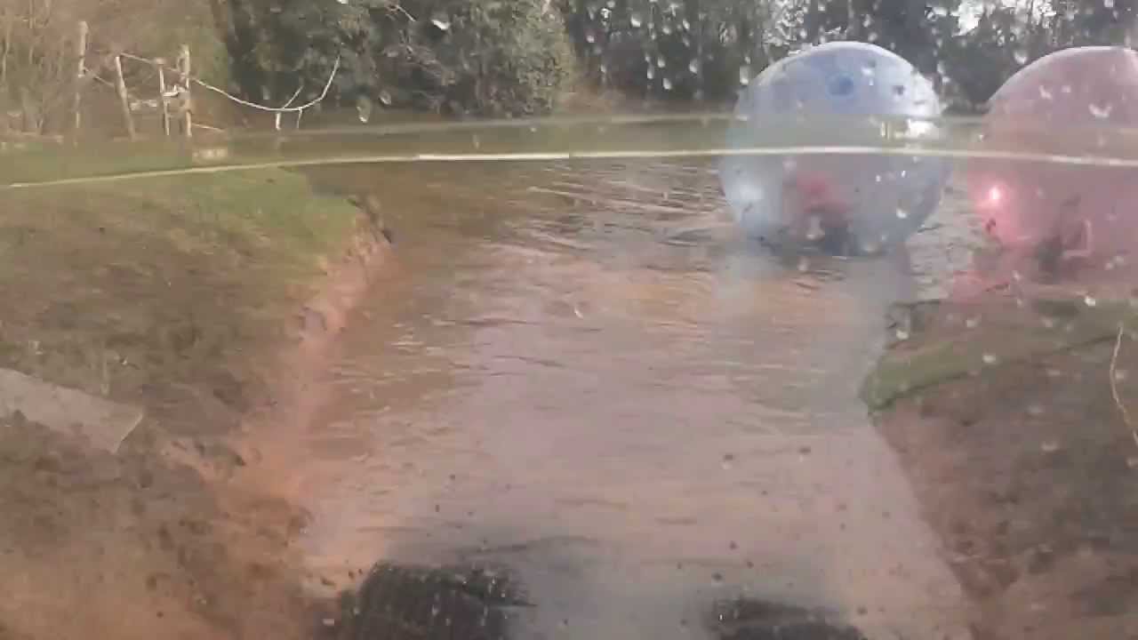 zorbing veiw in a hampster ball clip 1 15/03/14 - YouTube