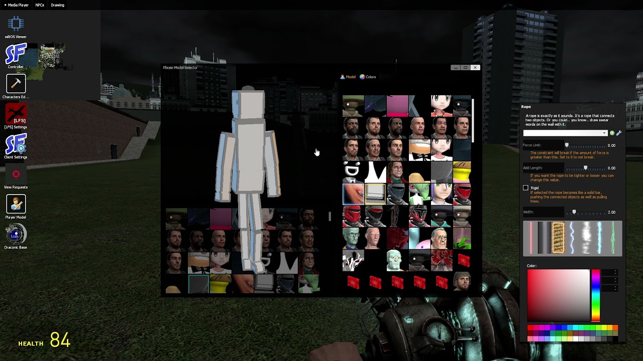 Looking at the PEOPLE PLAYGROUND PERSON PLAYERMODEL in Gmod!!! (Garry's ...