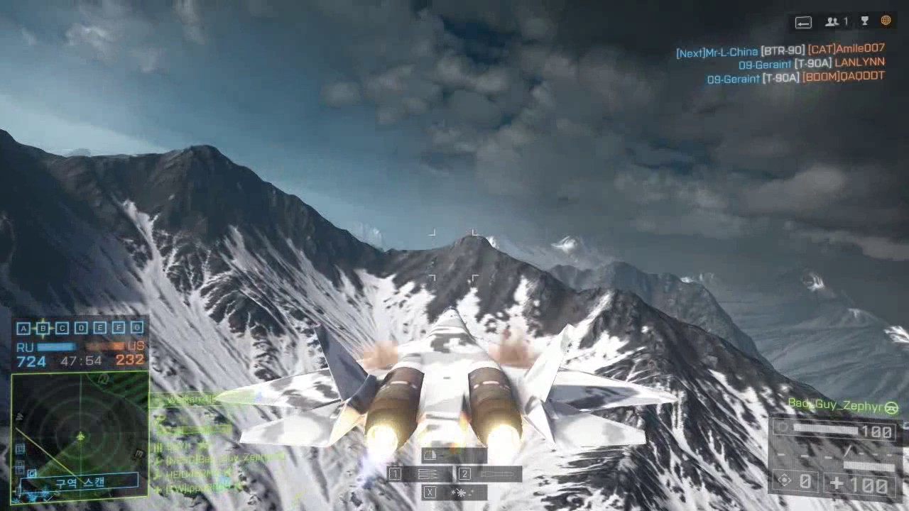 배틀필드4 (SU-50) 짦은 플레이 - YouTube