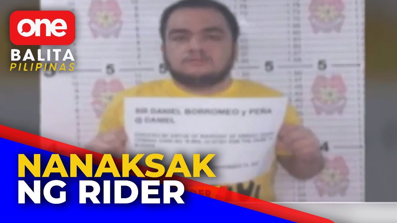 PWD, nanaksak ng delivery rider - YouTube