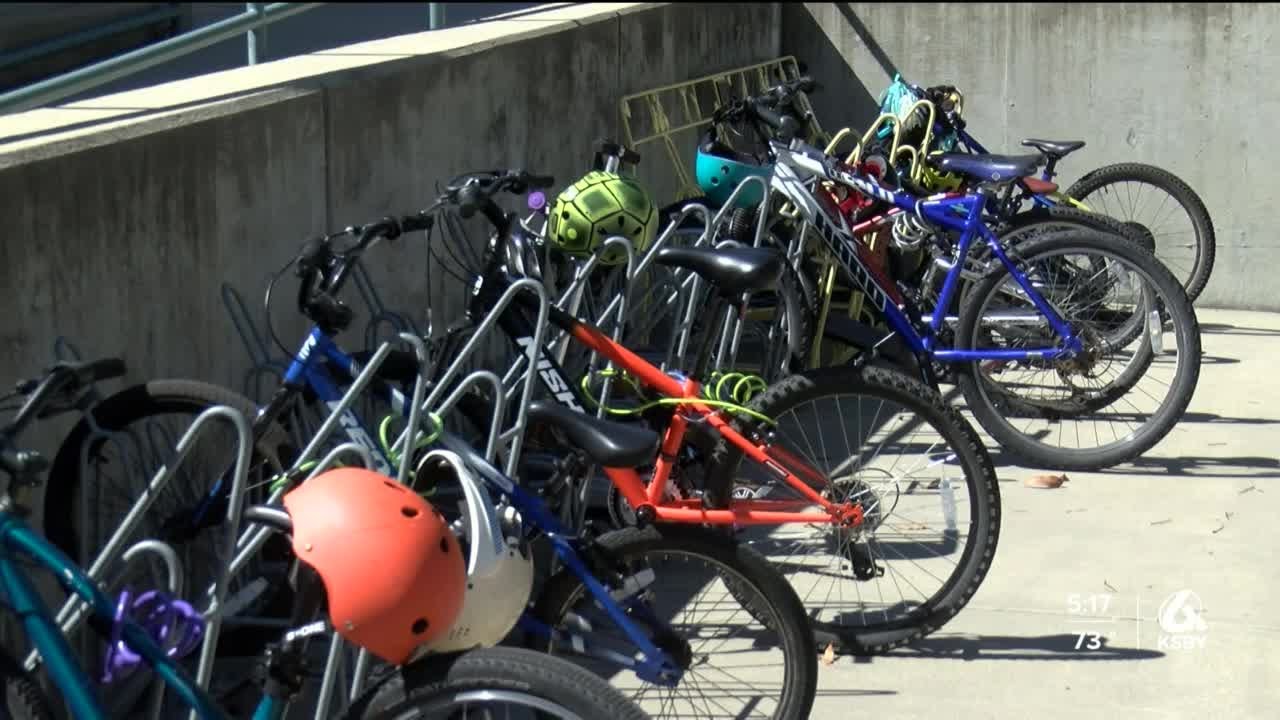 Parents remind drivers to watch out for young bikers on Bike to School ...