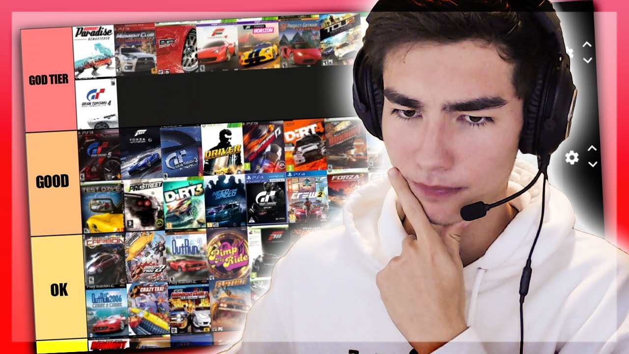 Ranking the BEST and WORST Racing Games... - YouTube