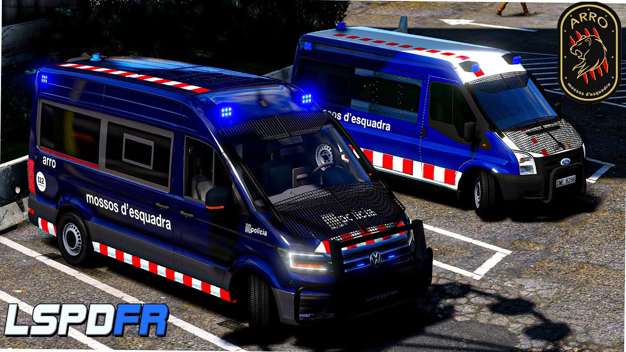 LSPDFR🚔 | DÍA #15 | Disturbios con la unidad ARRO de los Mossos D ...