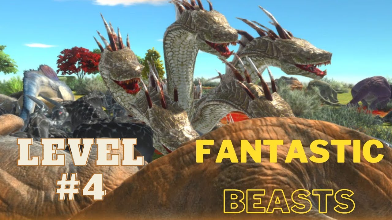 Walkthrough LEVEL Fantastic Beasts #4 | Animal Revolt Battle Simulator ...