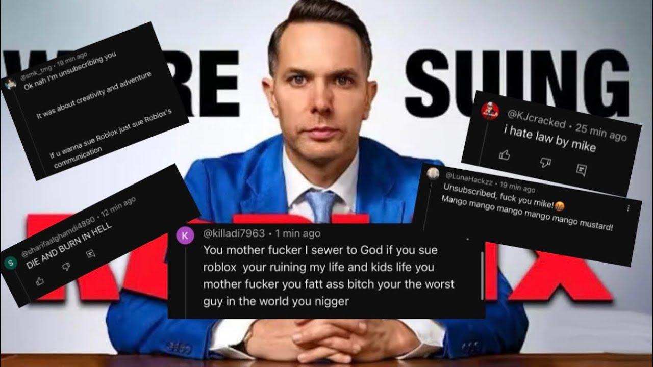 Angry Gen Alpha Kids Raging On Law By Mike Suing Roblox 🥀 - YouTube