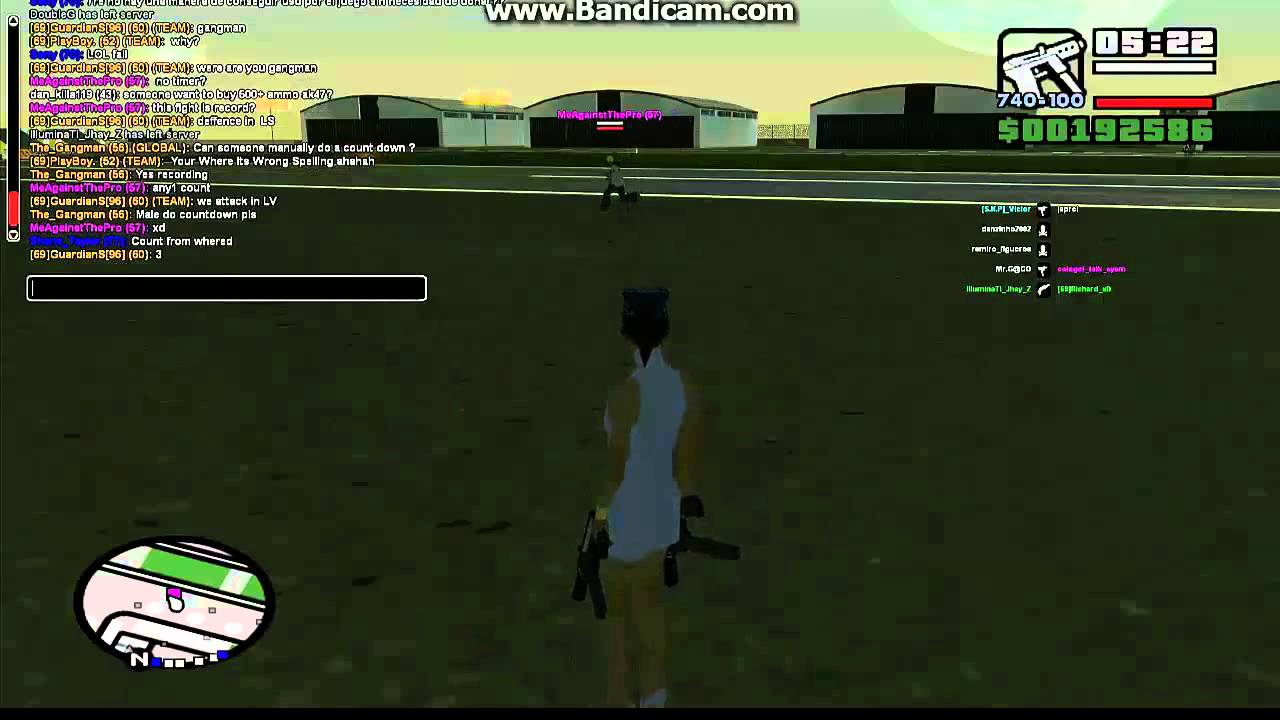 SAMP Uzi duel 0.3Z - YouTube