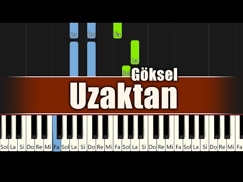 Göksel - Uzaktan - Piyano