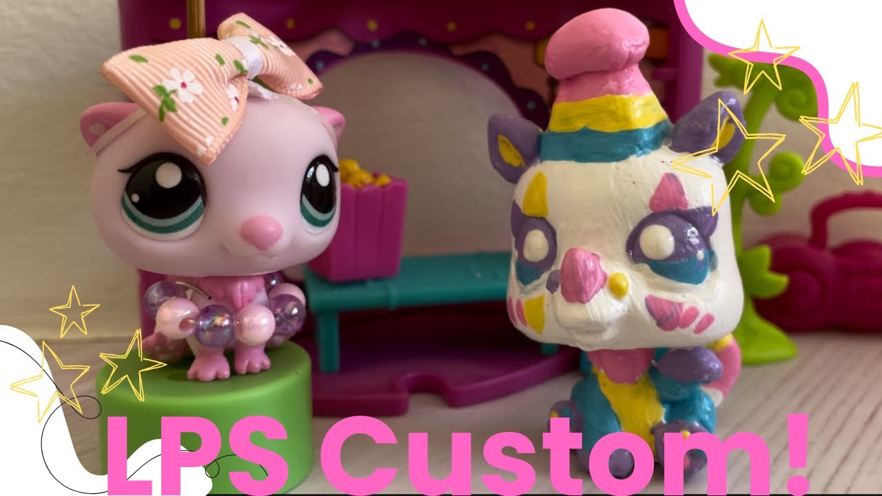 LPS Custom Time! {Party Rhino/Cat } - YouTube