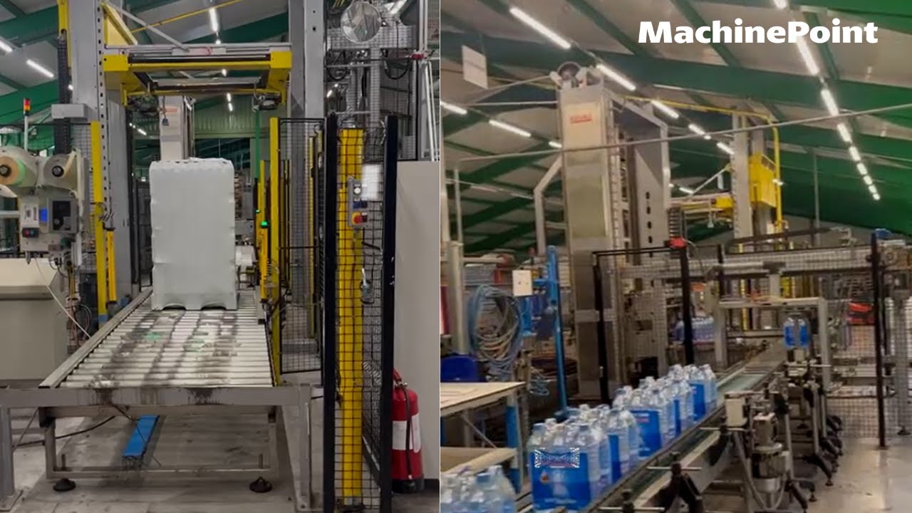 KOSME Palpack PS Palletizer | KOSME Machines - YouTube