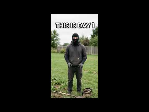 Day 1: Digging a Secret Bunker (1 Sub = 1 Meter) 🕳️
