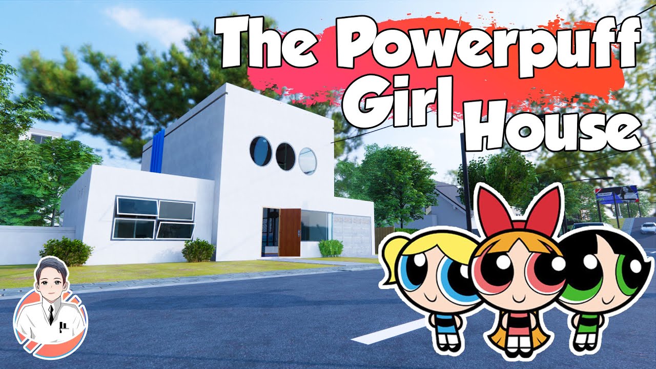 Rumah Professor Utonium The Powerpuff Girl Youtube