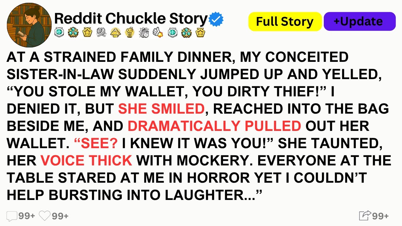 [Full story] AT A STRAINED FAMILY DINNER, MY CONCEITED SISTER-IN-LAW ...