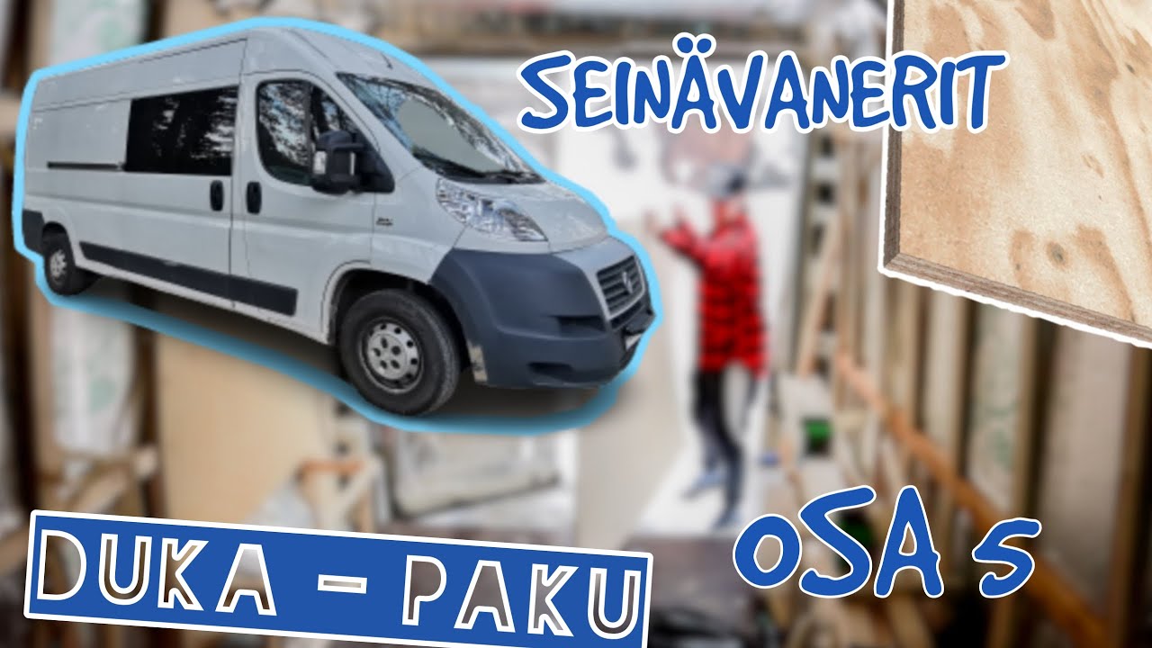 DUKA-BUILD OSA 5 | SEINÄVANERIEN ASENNUS - YouTube