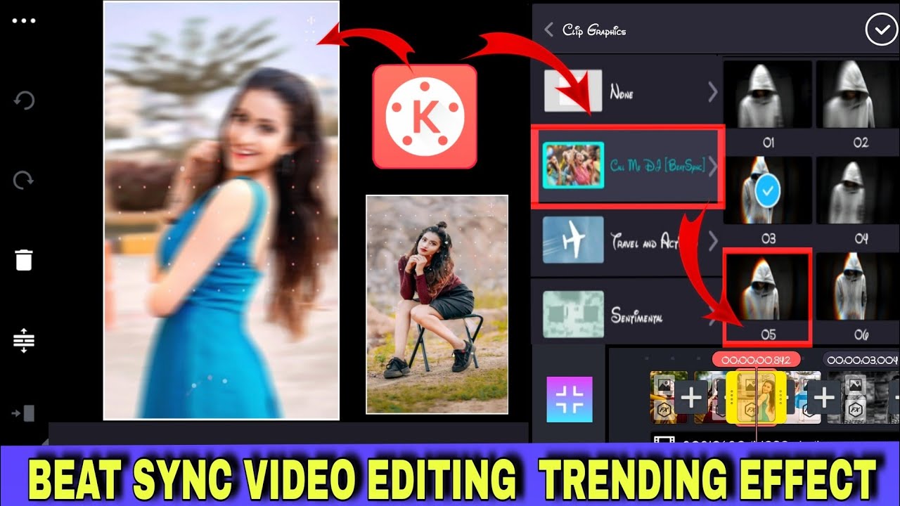 Perfect beat sync and shake video editing in Kinemaster || shake effect for status - YouTube