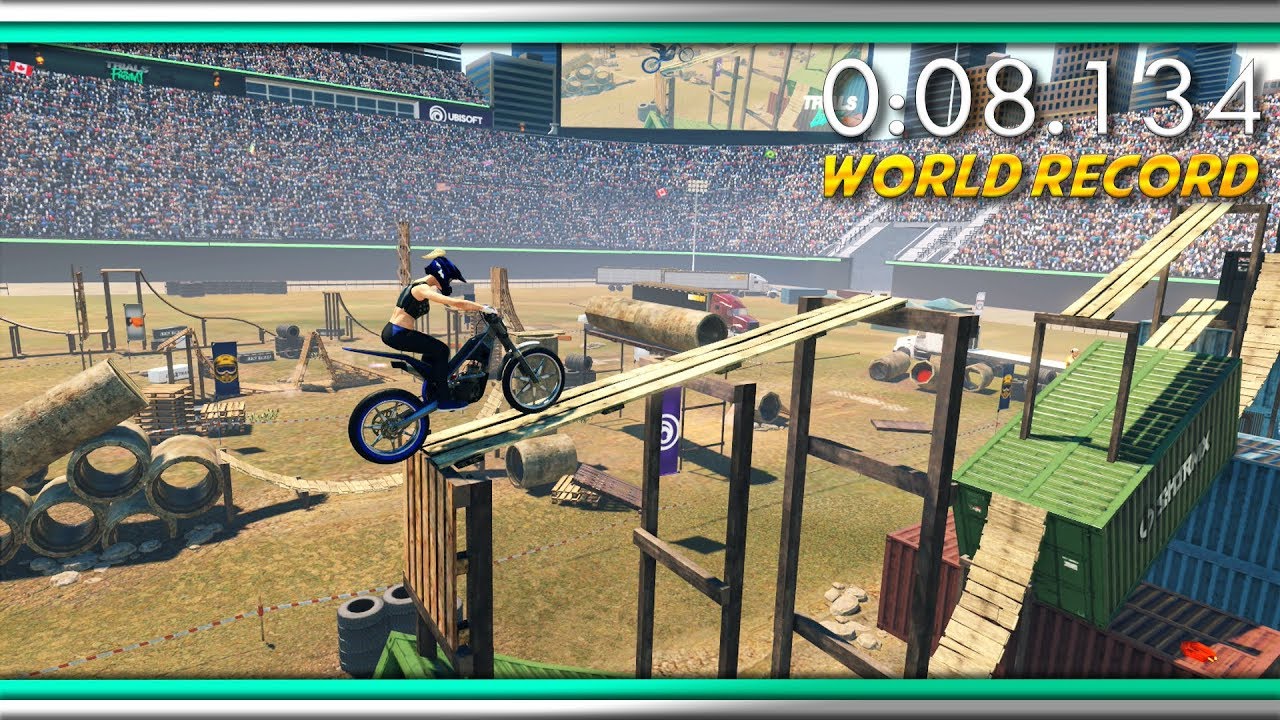 Trials Rising - World Record On Container Rush (9/10) (4/29/2020) - YouTube
