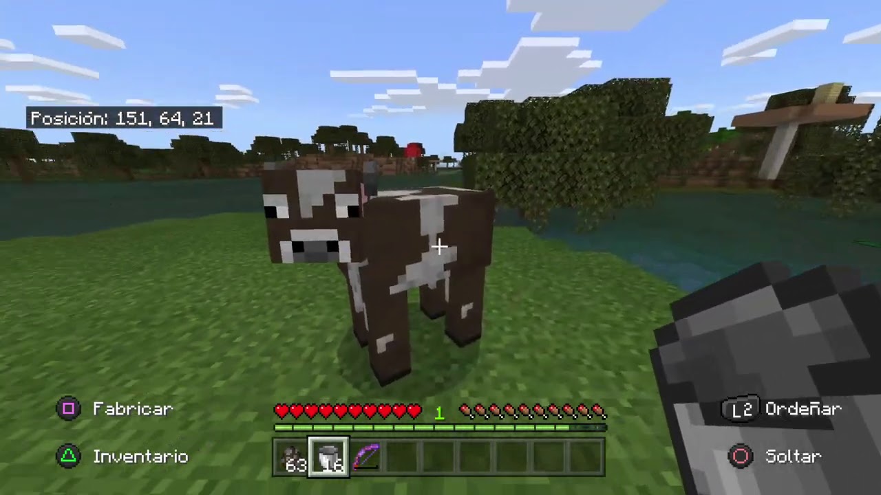 Como conseguir LECHE en MINECRAFT | Videojuegos World - YouTube