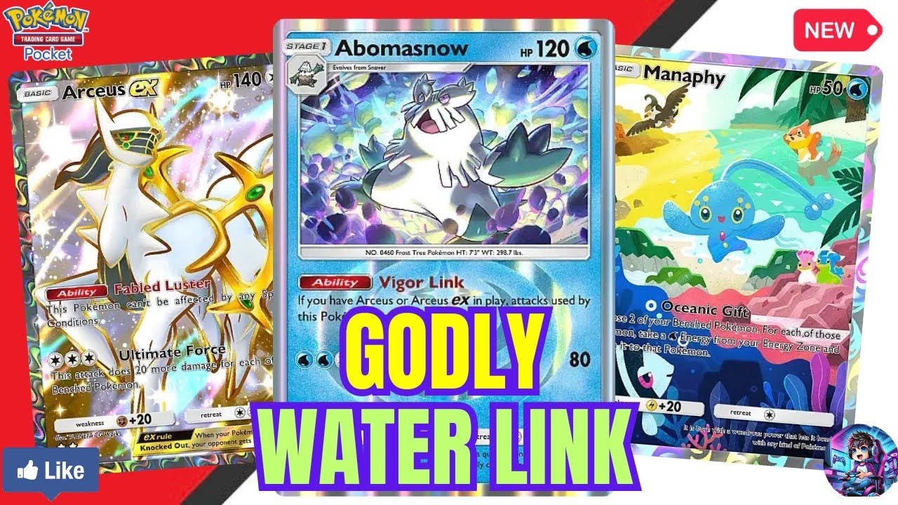 Pokémon TCG Pocket | Godly Water Link - YouTube