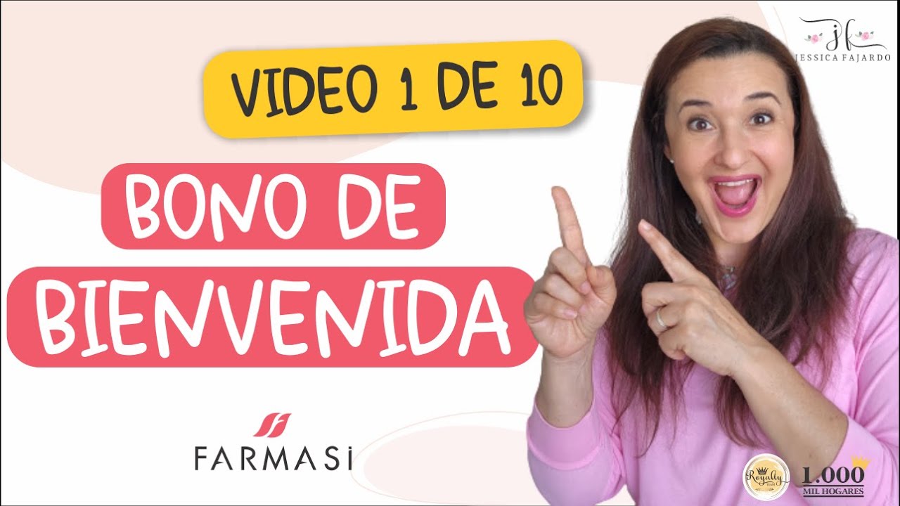 FARMASI BONO DE BIENVENIDA - YouTube