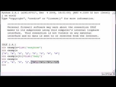 Python Programming Tutorial 13 Slicing Lists - YouTube
