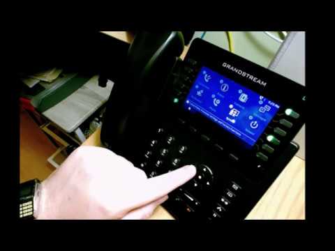 How to reboot and factory reset the Grandstream GXP2170 - YouTube
