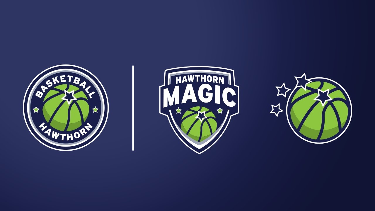 Basketball Hawthorn and Hawthorn Magic Rebrand - YouTube