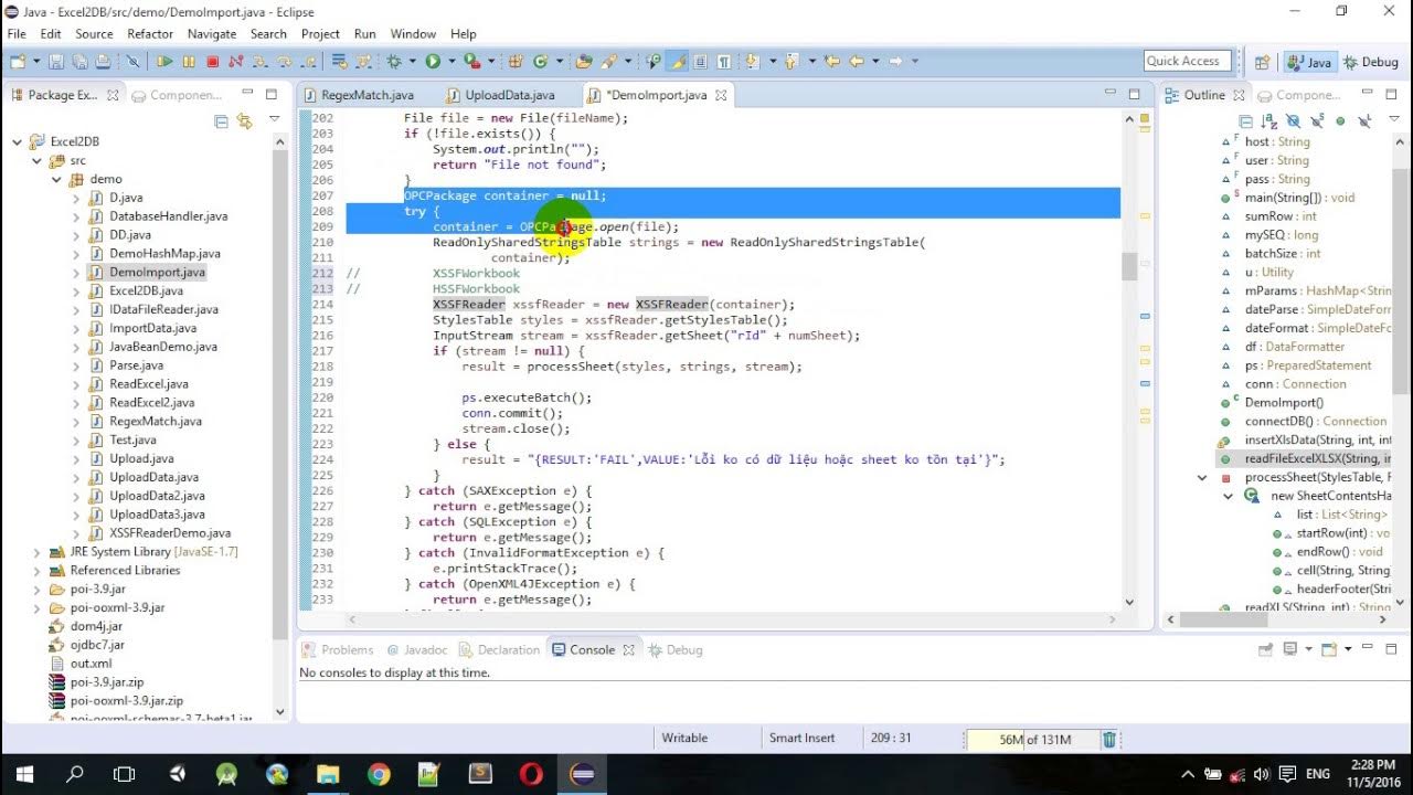 Tutorial - How to read large excel file in java - YouTube