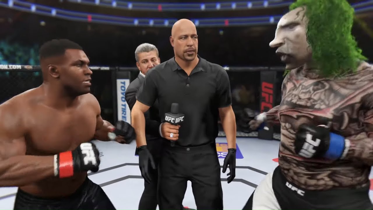 Mike Tyson vs. Scary Goblin - EA Sports UFC 2 - Boxing Stars 🥊 - YouTube
