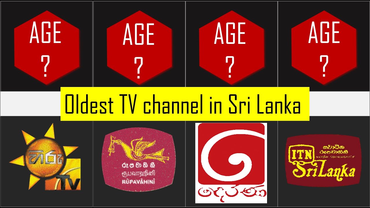 Oldest television channel in sri lanka| පැරැණිතම රූපවාහිනී නාලිකාව ...