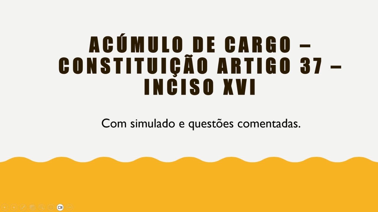 Constituição - Artigo 37 - Inciso XVI - Questões comentadas. - YouTube