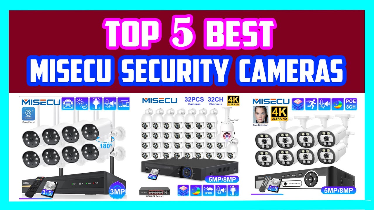 Top 5 Best Misecu Security Camera Systems | MISECU 8CH NVR Wireless ...