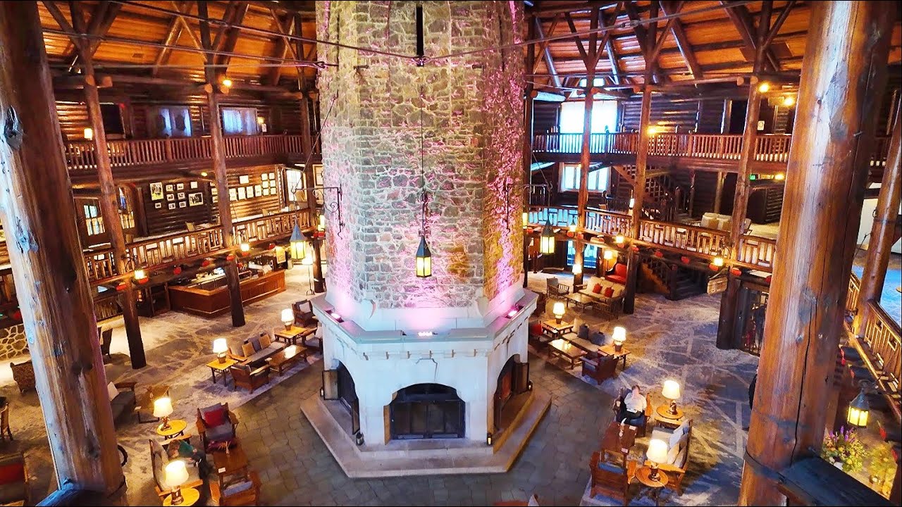 Discover WORLD LARGEST Log Cabin - Fairmont Le Chateau Montebello ...