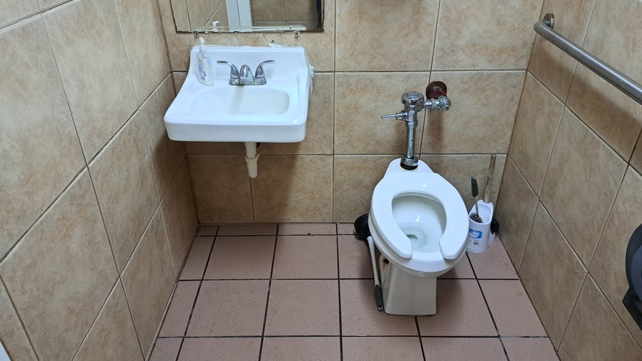 Food Mart Unisex Restroom - YouTube