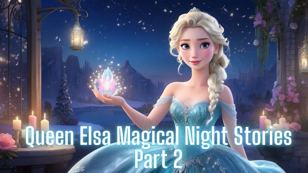 Queen Elsa 👑Stories Night Part Two | Disney Princess Bedtime Stories ...